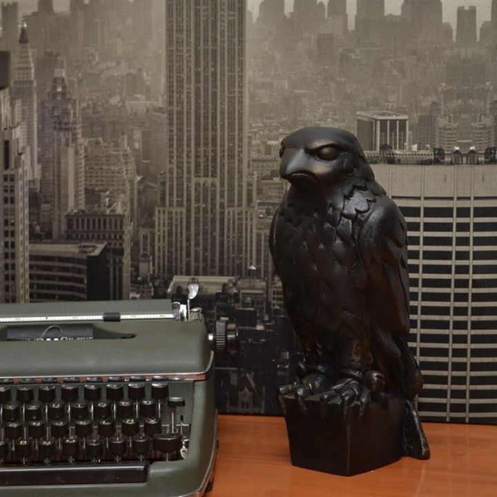 1 Piece Maltese Falcon Statue Shelf Decorations Resin the Maltese ...