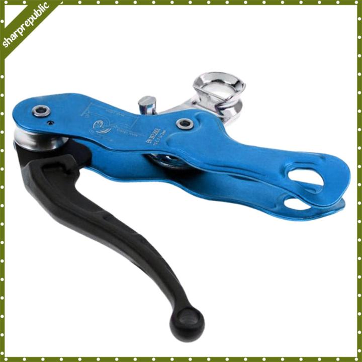 sharprepublic Stop Descender, Self Locking Self Braking Belay Device ...