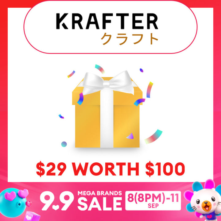 Lazada x Krafter Surprise Box (Your Ultimate Toilet Freshen Up Kit ...