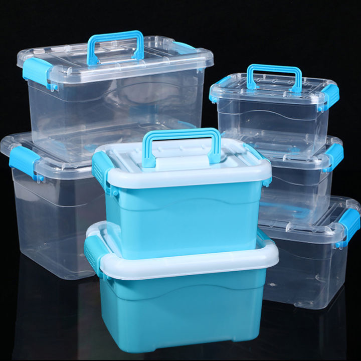 NEW Empty Transparent Storage Box Photos Small Card Classification ...