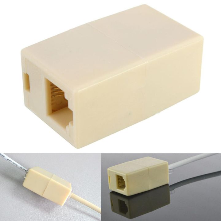 Plug Connector 1To1 ( CAP5 RJ45 / Telephone RJ11 ) | Lazada