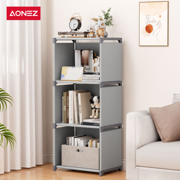 AONEZ Rak Portable Serbaguna 4 Susun 3 Ruang | Lazada Indonesia