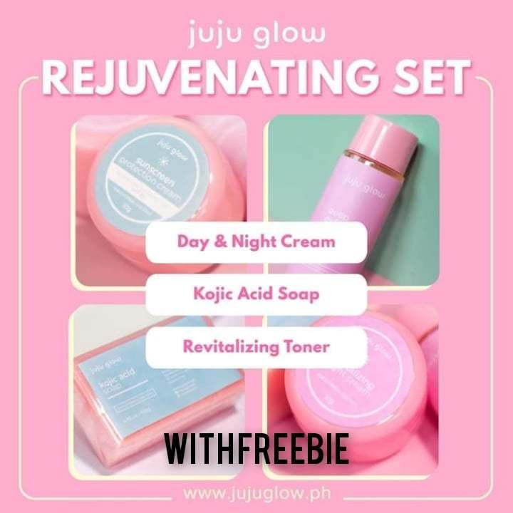 ORIGINAL JUJU GLOW REJUVENATING SET ACHIEVE KOREAN GLASS SKIN ONHAND ...