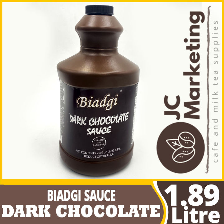 Biadgi Dark Chocolate Gourmet Sauce OTHER FLAVORS: White Chocolate ...