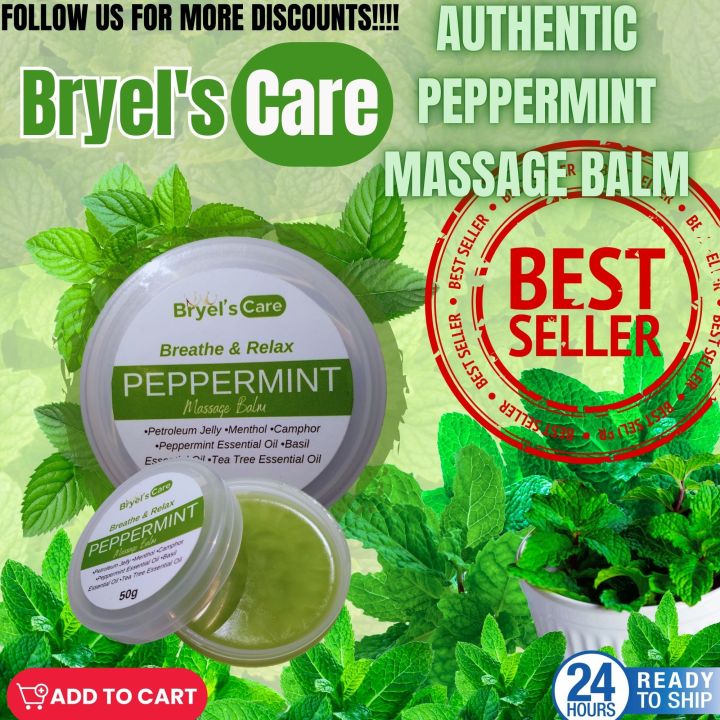 Peppermint Massage Balm Authentic Lazada Ph