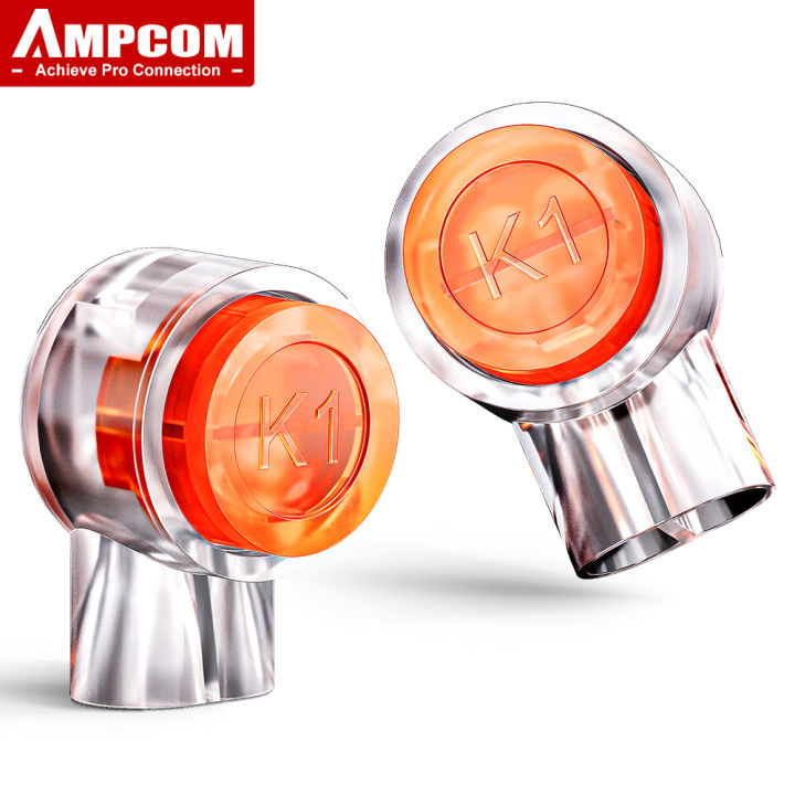 AMPCOM 50/100PCS K2 RJ45 Connector Crimp Connection Terminals Connector ...