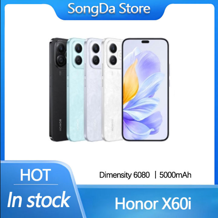 HONOR X60i ( Chinese Version ) Dimensity 6080 6.7 inches AMOLED 5000mAh Android 14 Bluetooth 5.2 ...