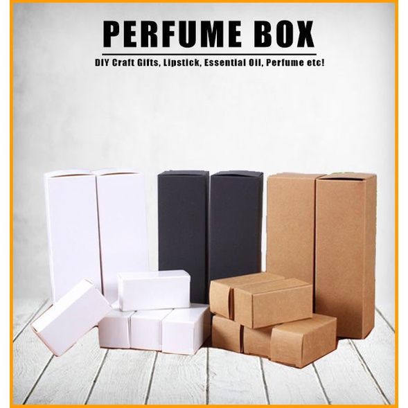 10PCS | Small Perfume Paper DIY Handmade Crafts Gift Package Carton ...