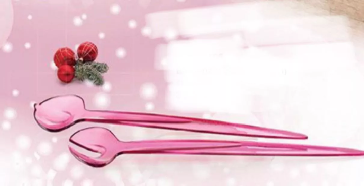 Tupperware Elegant/ Eleganzia Salad Tong / Long Spoon And Tong (Spoon ...