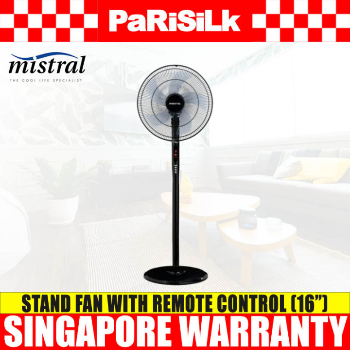 Mistral MSF041R Stand Fan with Remote Control (16inch) | Lazada Singapore