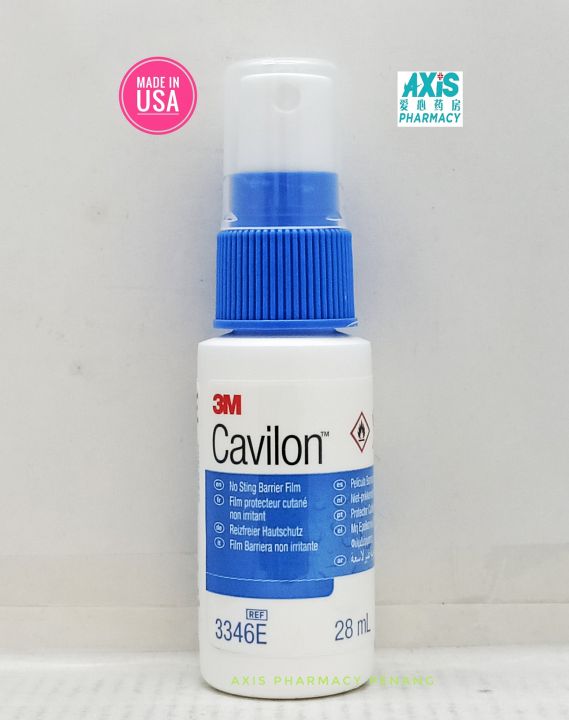 3M™ Cavilon™ No Sting Barrier Film, 3346E, 28 mL Spray Bottle (Exp 06/03/2026) {Chlorhexidine ...