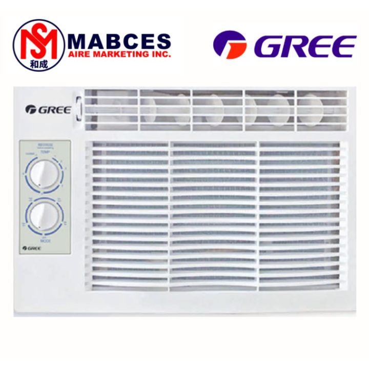 Gree 0.5HP Manually Controlled Window Type Non-Inverter Aircon U-J05 ...
