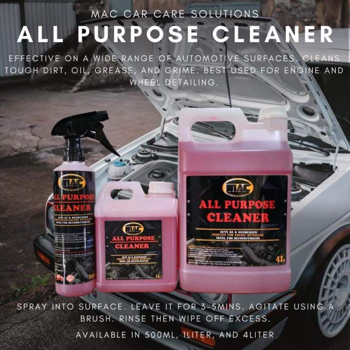 MAC CAR CARE SOLUTIONS ALL PURPOSE CLEANER | Lazada PH