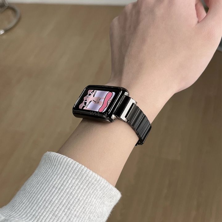 Suitable for Huawei band 7/6 strap huawei band 8 metal strap + metal ...