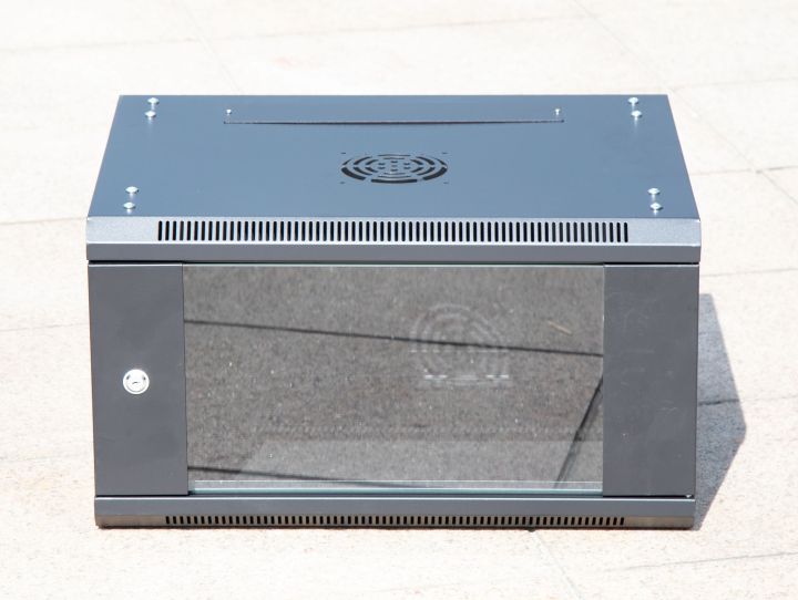 6U Data Cabinet 600MM 450MM Data Rack / Server Cabinet / Data Cabinet ...