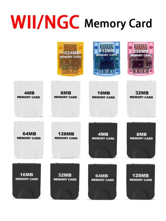 WII Memeory Card GC Memory Card GameCube GC Storage Card NGC Memory ...