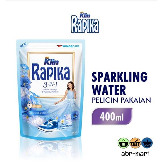 RAPIKA REFILL BIRU SPARKLING WATER 300 ML ^^ | Lazada Indonesia