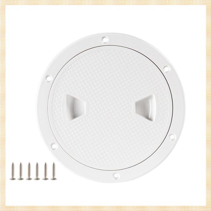 6 Inch Marine Boat Access Hatch Cover Twist Screw Out Deck Plate ABS ...