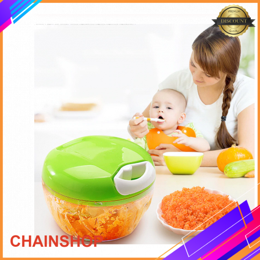 CHAINSHOP Speedy Chopper Nicer Dicer Hand Pull Type Minced ...