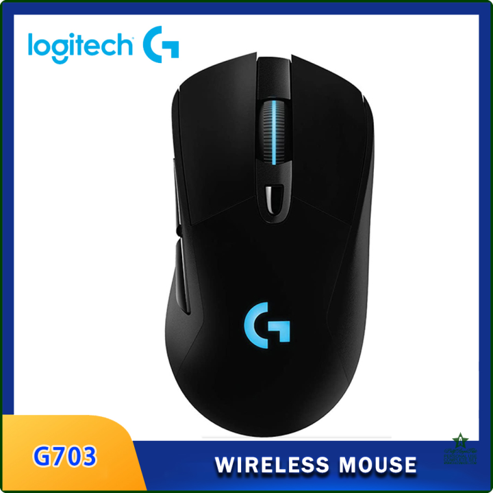 [op058] Logitech G703 Lightspeed Wireless Gaming Mouse Hero 25K Sensor Lightsync RGB Lightweight ...