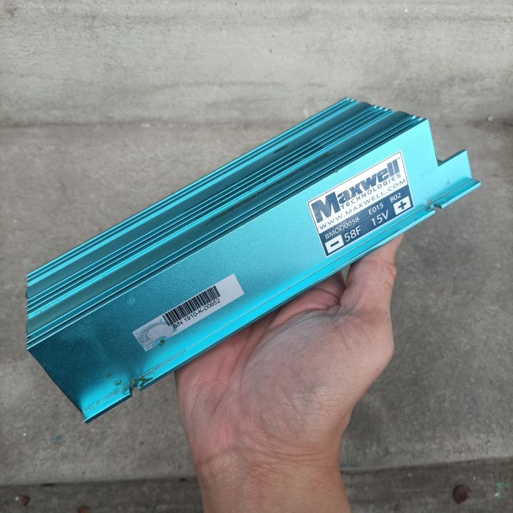 Siêu tụ Maxwell 15V 58F (lắp thêm mạch cân bằng) hỗ trợ khởi động xe ...