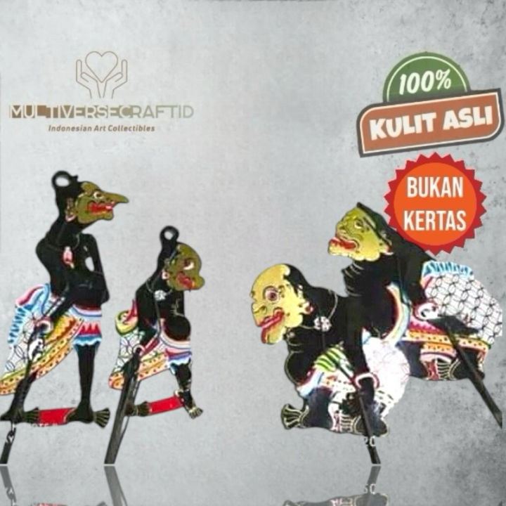 Wayang Mainan Anak Paket Murah PUNOKAWAN Wayang Asli Kulit Termurah ...