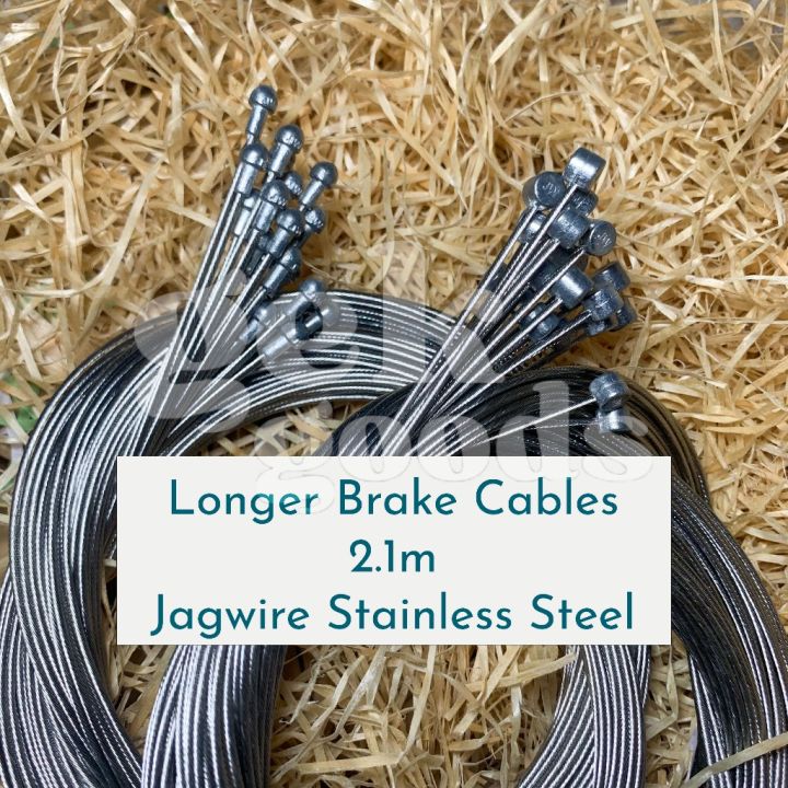 Jagwire Long Brake Cables for Foldie Tandem MTB Road Brake Integrated ...