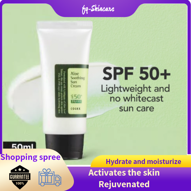 [100% legit buy 2 get 1]Cosrx Aloe Soothing Sun Cream Spf50 Pa+++ 50ml ...