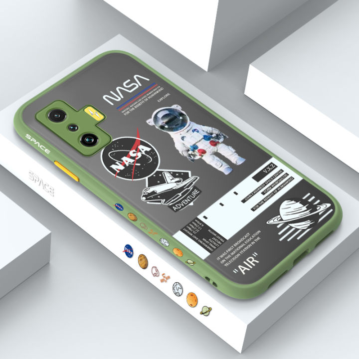 Hontinga Casing Case For Xiaomi Poco F4 GT Redmi K50 Gaming Case NASA ...