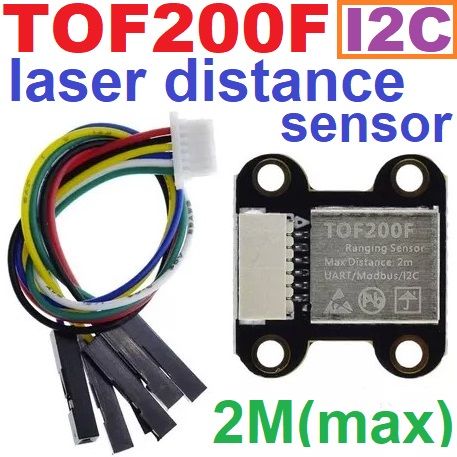 TOF200F laser distance sensor 2M(max) I2C laser Ranging Sensor | Lazada ...