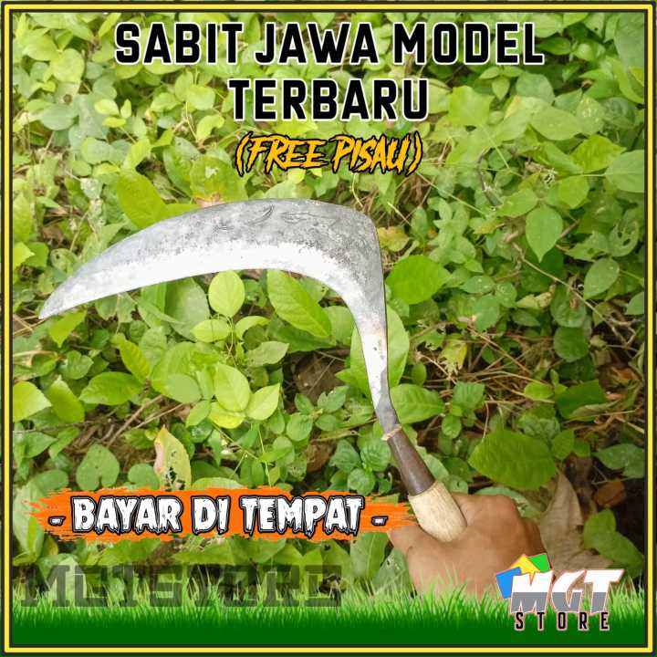 (Baja Isen ) Sabit Arit Terbaru Model Jepang Baja Asli Tajam Cap Boyo ...