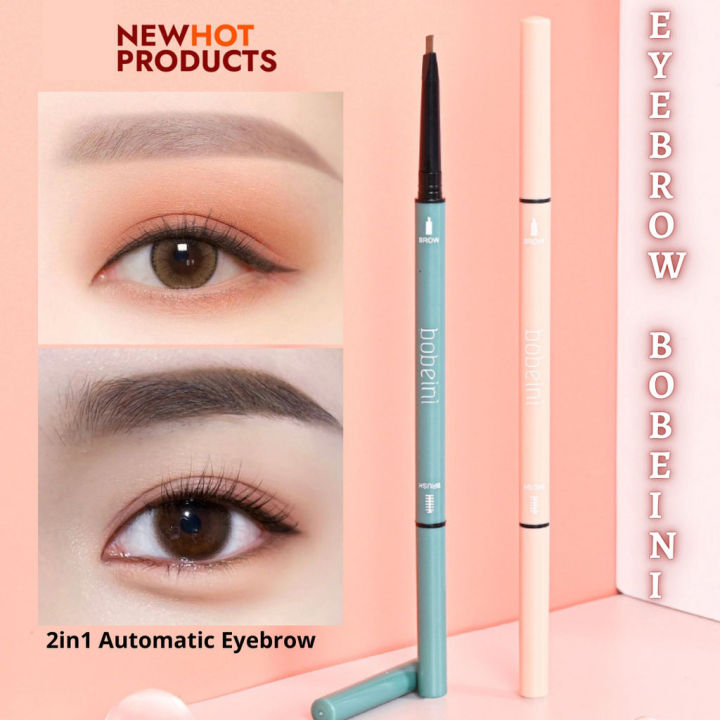 Bobeini 2in1 Waterproof Lasting Drawing Eyebrow Pencil Double Heads ...