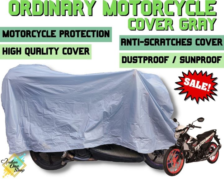 Motorcycle Cover for SUZUKI Raider R150 Fi - Lightweight & Grey | Lazada PH