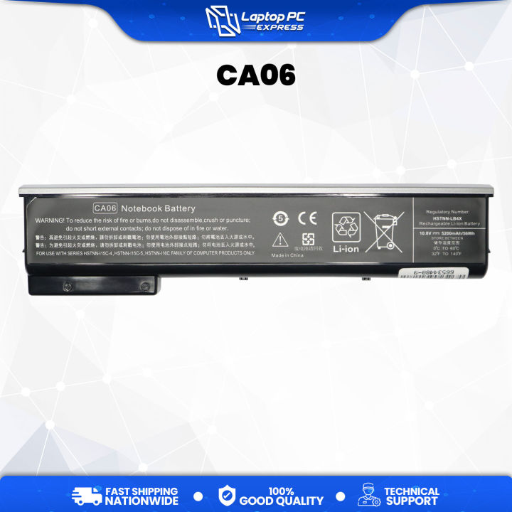 HP Laptop Battery CA06 CA06XL Battery compatible with 10.8V 4910mAh HP ...