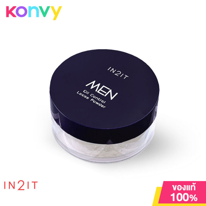 In2It Men Oil Control Loose Powder 20g #MLPM01 Natural | Lazada.co.th