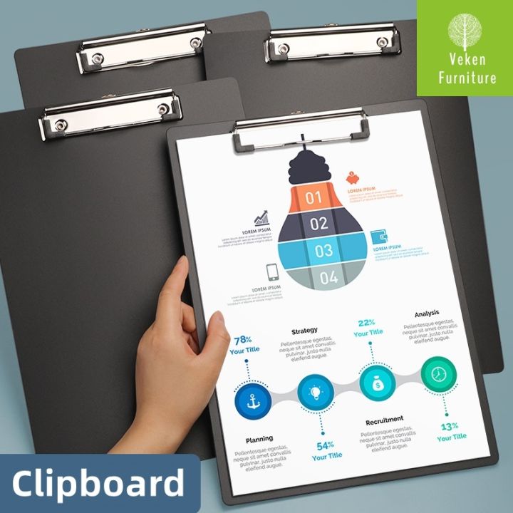 Splint Writing Board A4 Clipboard Flipchart Clamp Single Layer Long ...