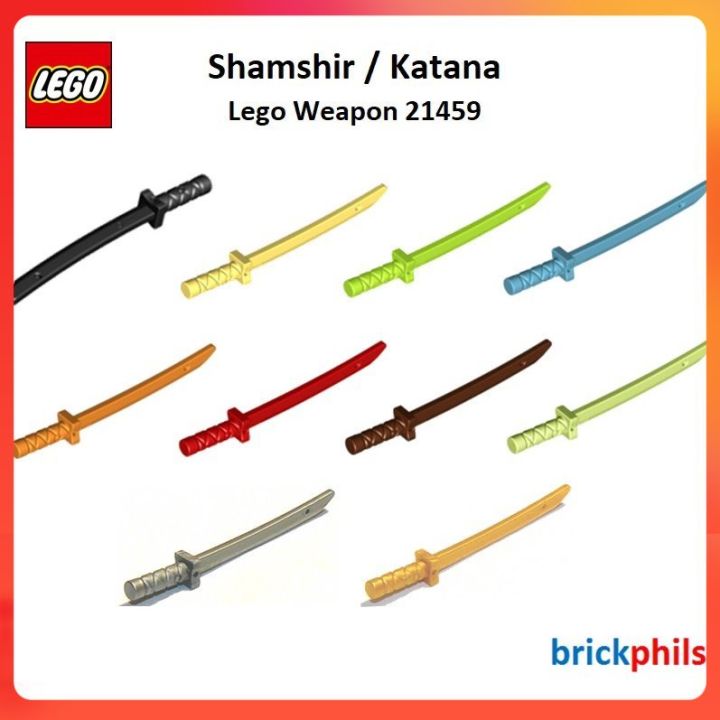 Authentic Lego Weapon 21459 - Shamshir / Katana | Lazada PH