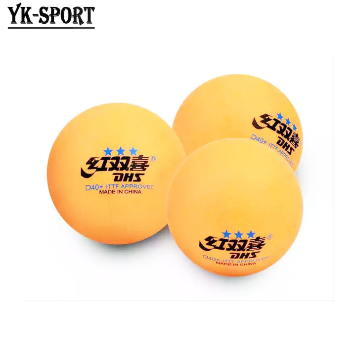 Bola Ping Pong Tenis Meja DHS 3 Star Original 3 Bintang | Lazada Indonesia