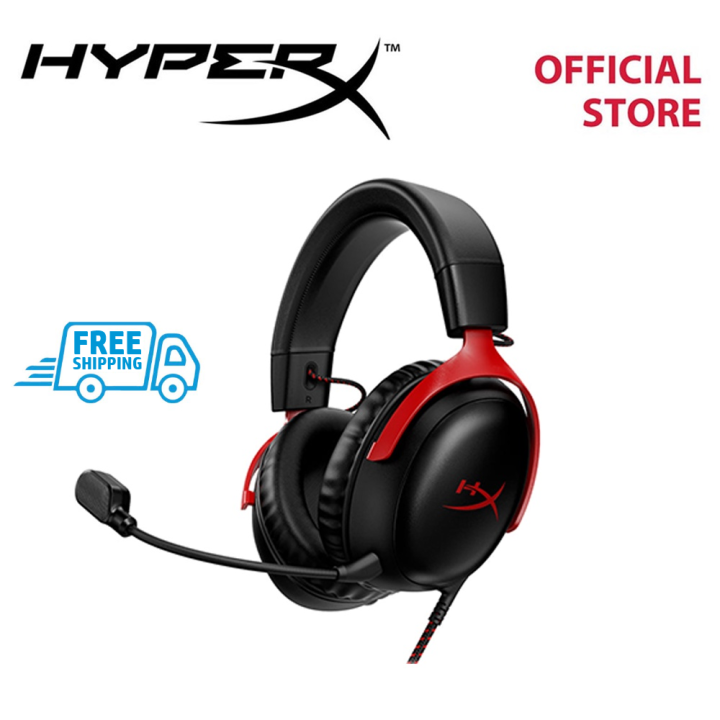 HyperX Cloud III Multiplatform Compatible Noise-Cancelling Wired Over ...