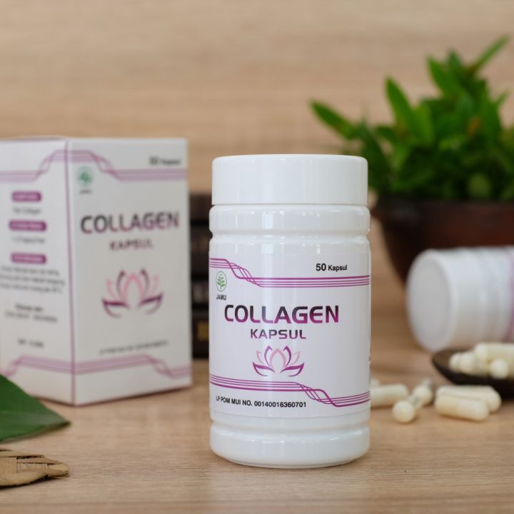 Kapsul Kolagen Suplemen Kulit Seluruh Badan - Minuman Kolagen Whitening ...