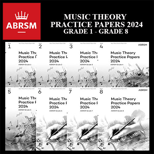 ABRSM Theory Of Music Exam Paper 2024 Grade 1 - Grade 8 / Past Year ...