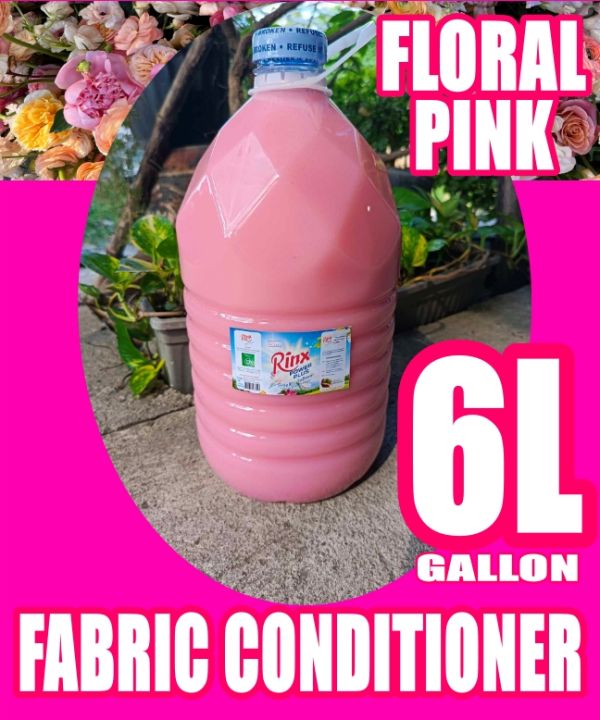 RINX POWER FABCON PINK FLORAL - FS PINK - 6 LITER GALLON | Lazada PH