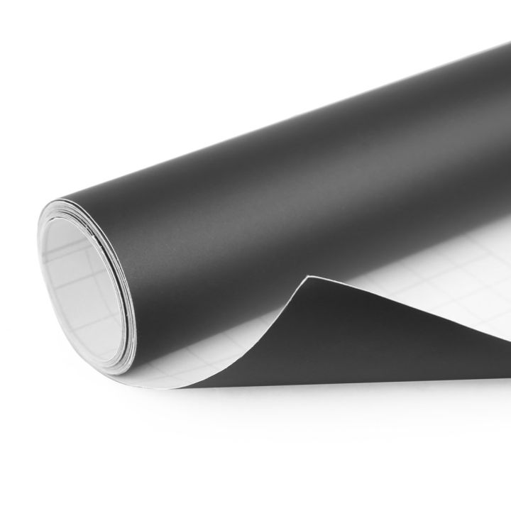 3D Car Wrap Sticker MATTE BLACK Vinyl Film Sheets Kereta Motor Sticker ...