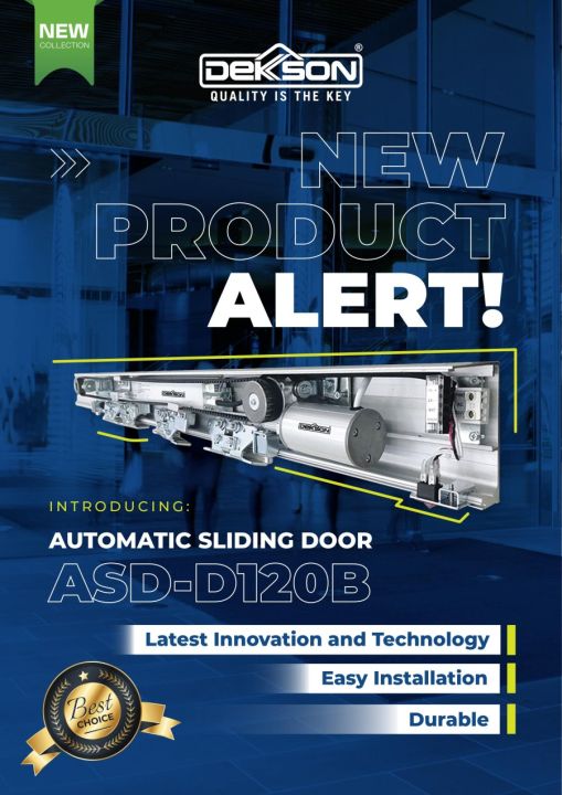 Automatic Door Dekkson Seri ASD-D120B , Pintu Otomatis Dekkson | Lazada ...
