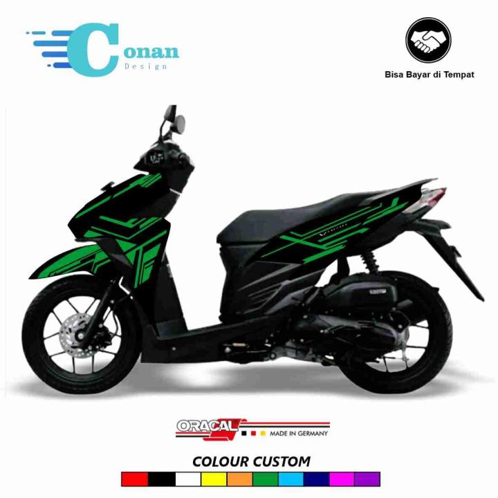 Conan Cutting Sticker– Aksesoris Motor Stiker Honda Vario 39 – Conan ...