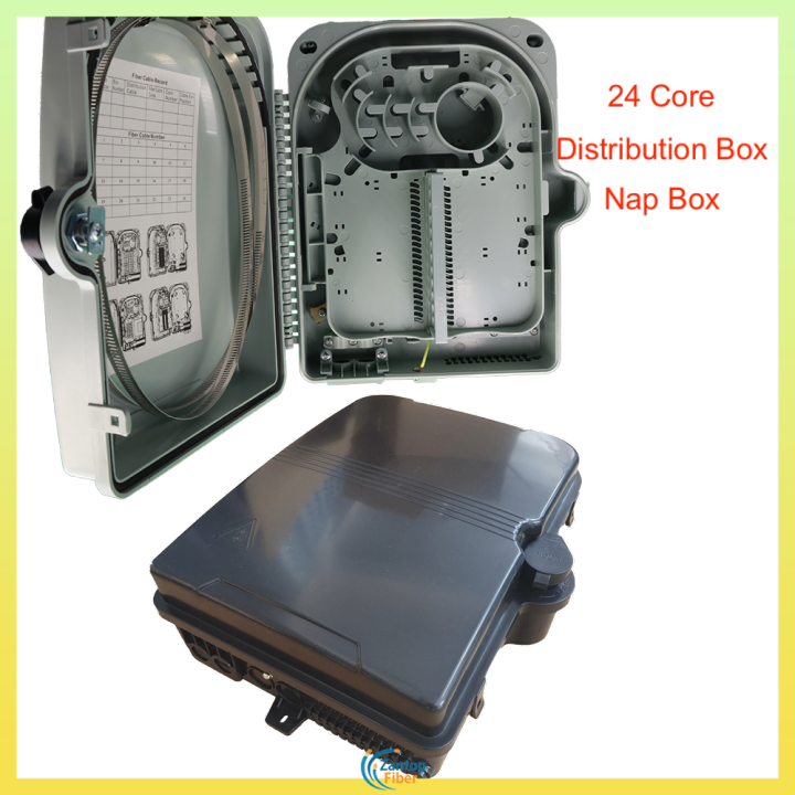 24 Core Fiber Optic Distribution Box 24 Core Fiber Optic Terminal Box ...