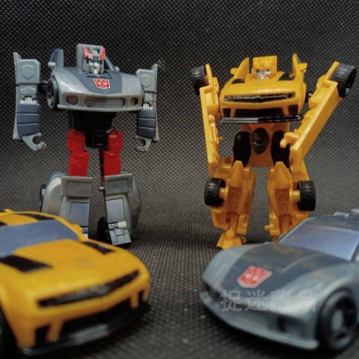 Genuine Hasbro Transformers 1::64 Mini Car Bumblebee Transforms Into A ...