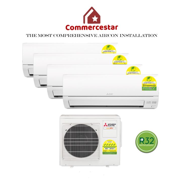 MITSUBISHI ELECTRIC STARMEX R32 SYSTEM 4 (INSTALLATION INCLUDED FREE ...