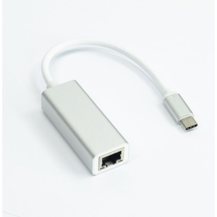 Aluminum Type C to RJ45 Ethernet Adapter,USB Ethernet Port LAN Network ...