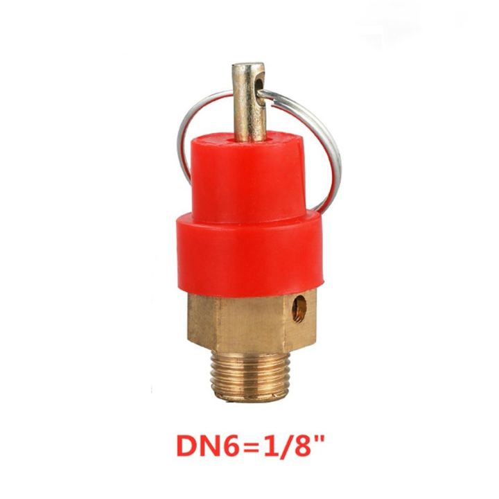 Brass 1/4 Or 1/8 BSP 8kg Air Compressor Pressure Safety Relief Valve ...